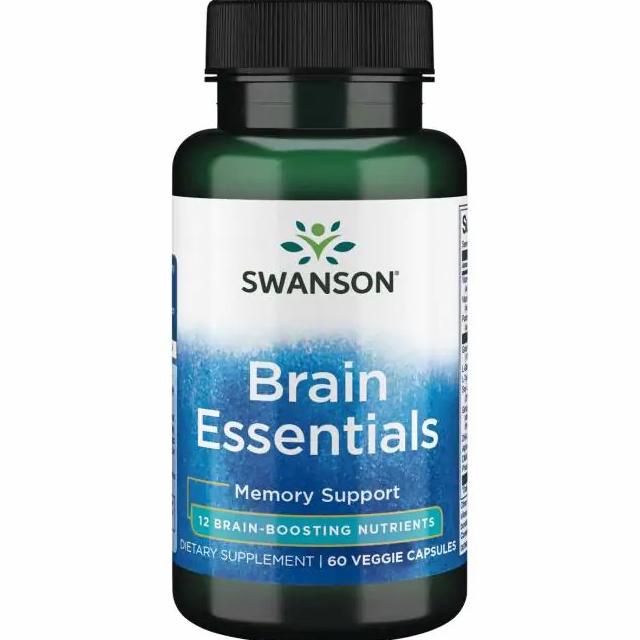 Jual Swanson Brain Essential Memory Support Isi 60 Capsul Best | Shopee Indonesia