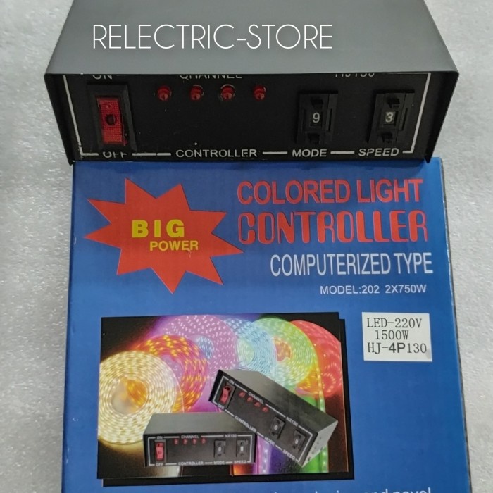 Jual Flasher / Controler Lampu Led Selang kapasitas 100 meter/100 m ...