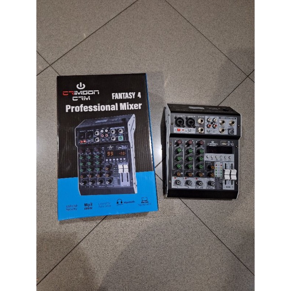 Jual Mixer Crimson 4 channel effect 99 DSP Mixer Crimson Fantasy 4 | Shopee Indonesia