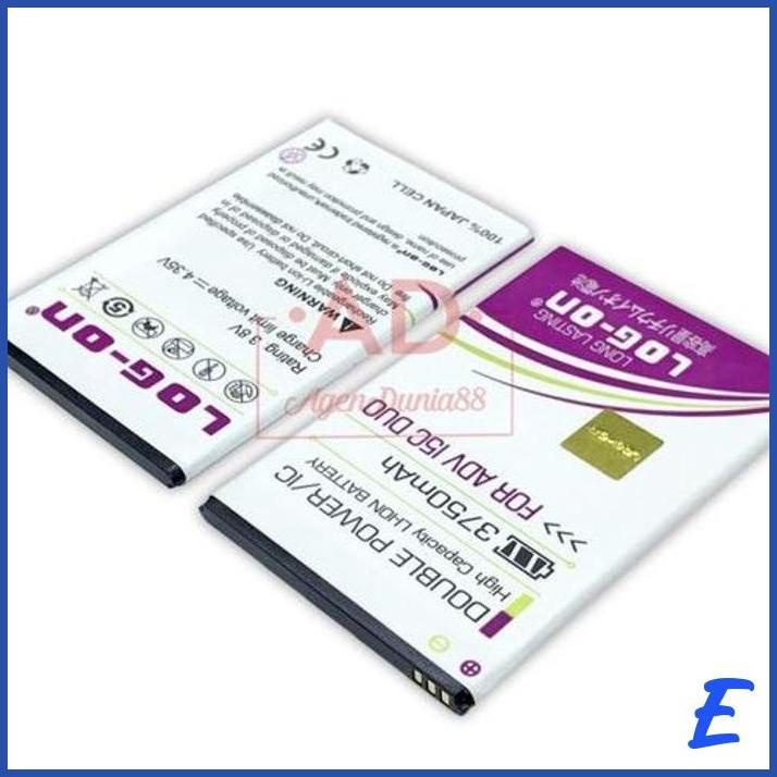 Jual BATERAI ADVAN I5C DUO 5INCH I5C LITE LOG ON DOUBLE POWER BATTERY | BTR | Shopee Indonesia