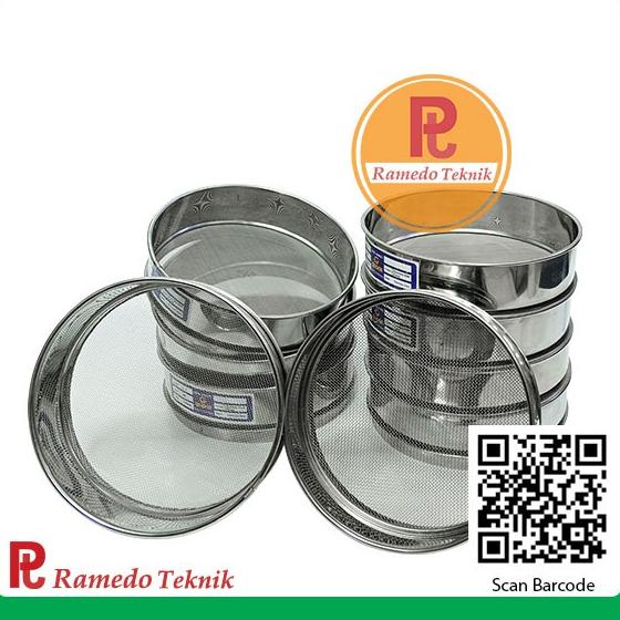 Jual Sieve Analys Test Mesh 120 - Saringan Ayakan 0.125Mm - Saringan ...