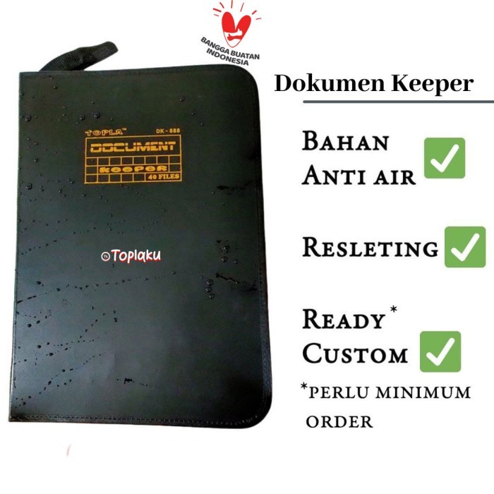 Jual Asli Topla Map Ijazah Dokumen Keeper 20 Files Resleting Anti Air ...