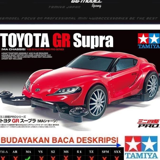 Jual Promo TAMIYA 18655 TOYOTA GR SUPRA Limited Edition (gg00r.anza ...