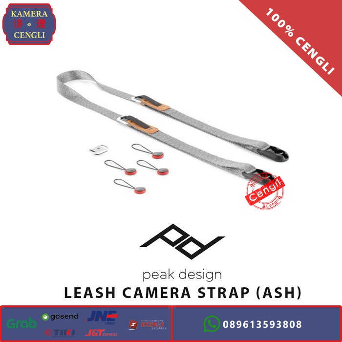 Jual Peak Design Leash Camera Strap (Ash) | Shopee Indonesia