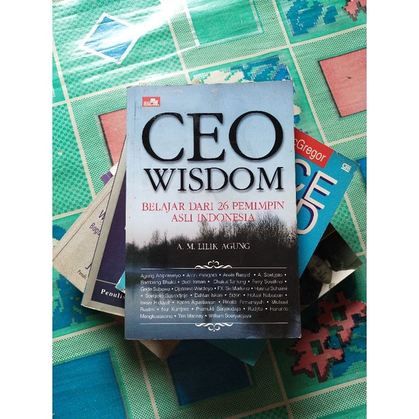 Jual Ori Buku Inspirasi, CEO WISDOM Belajar dari 26 Pemimpin Asli ... Jual Ori Buku Inspirasi, CEO WISDOM Belajar dari 26 Pemimpin Asli ...
