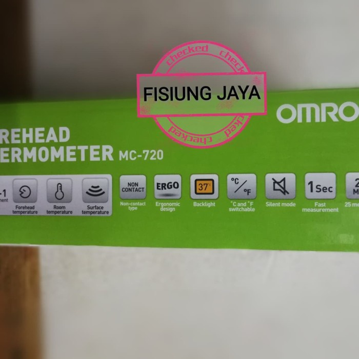 Jual Thermometer Infrared OMRON MC 720 -Tatasie | Shopee Indonesia