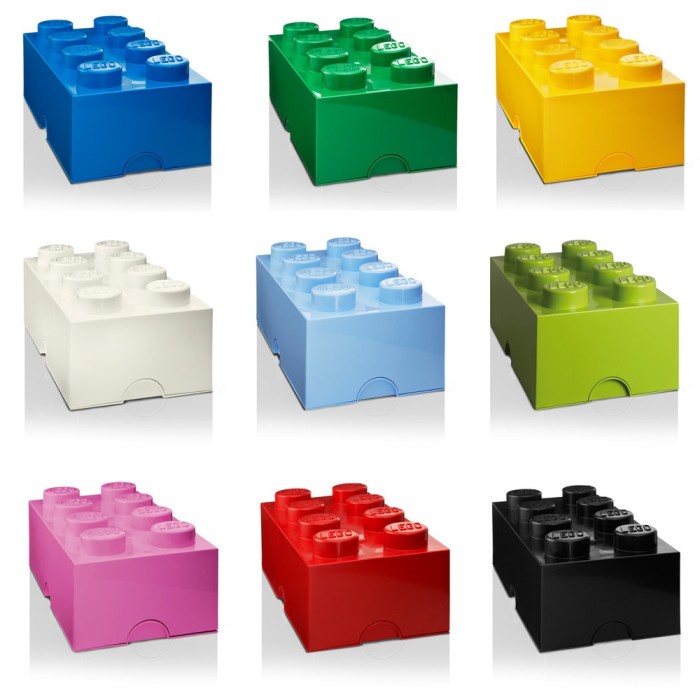 Jual Lego Storage Brick 8 Knobs Ready | Shopee Indonesia