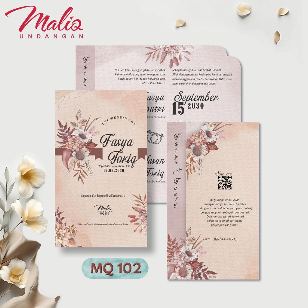 Jual Blangko Undangan Maliq 102 | Blangko Undangan kosong | Kertas Undangan Kosong Murah ...