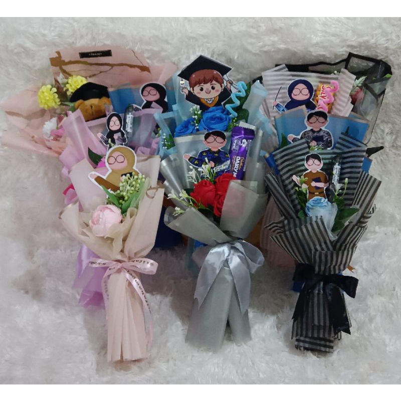 Jual Bouquet Bunga Graduation | Shopee Indonesia