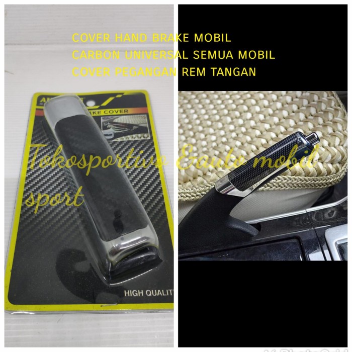 Jual cover rem tangan mobil tutup handbrake handrem sarung pelindung ...