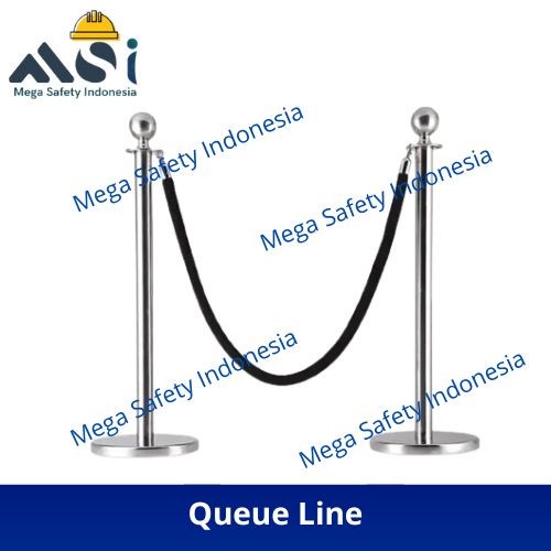 Jual Promo Queue Line Tiang Antrian Pembatas Stainless Standing Barrier ...