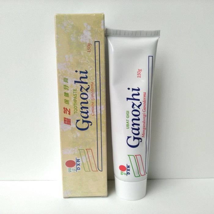 Jual Disc!! Ganozhi DXN - Pasta Gigi Plus Lingzhi Ganoderma | Shopee ...