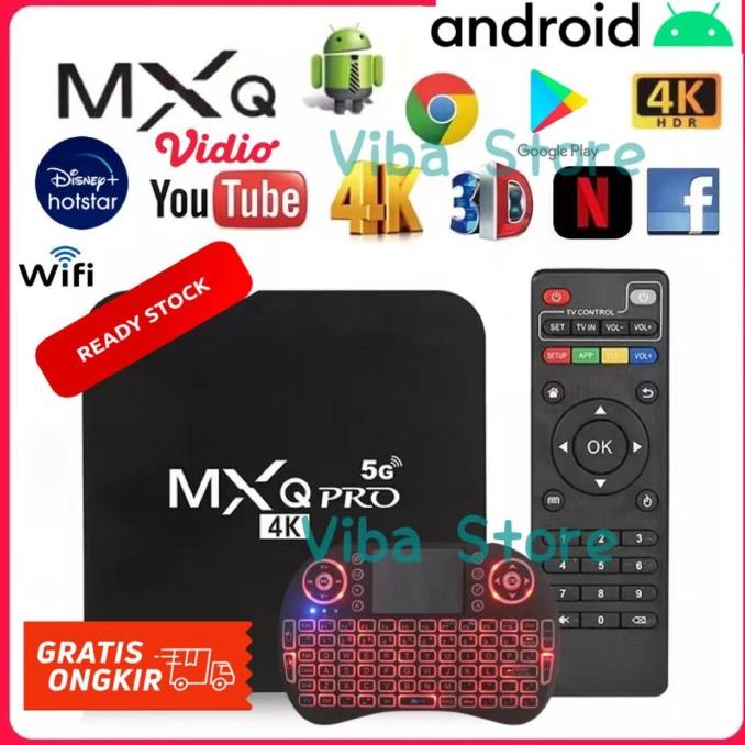 Jual Android TV BOX MXQ-Pro 5G 4K Smart TV Box GARANSI Media Player | Shopee Indonesia