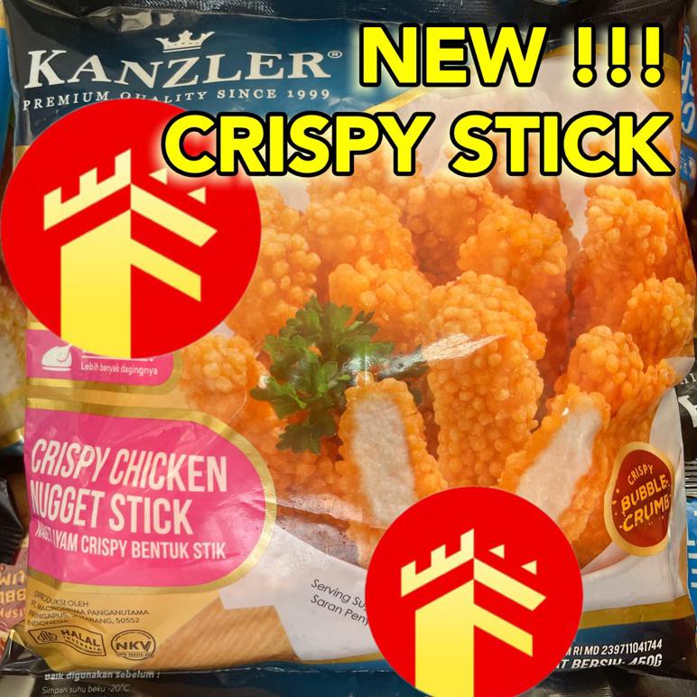 Jual NEW PRODUK KANZLER NUGET NAGET AYAM CRISPY CHICKEN NUGGET STICK ...