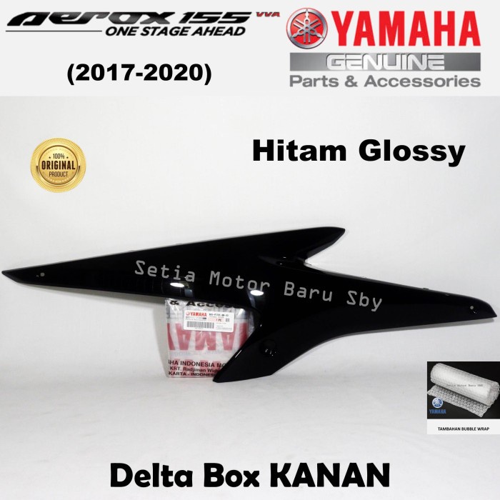Jual Cover Side Tangki Delta Box Hitam Kanan Aerox 155 Old Asli Ori ...