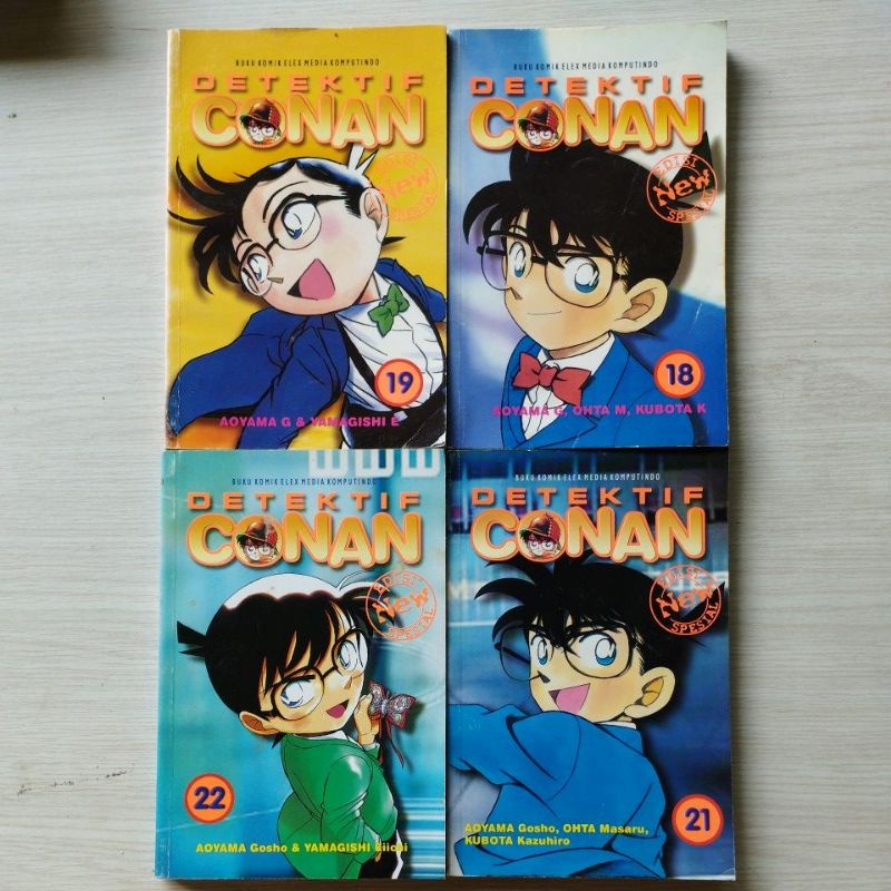 Jual Komik DETEKTIF CONAN (Edisi New Spesial hampir urut) | Shopee ...
