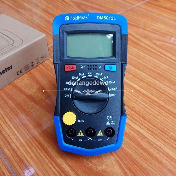 Jual Holdpeak Dm6013L Capasitor Tester Alat Ukur Kapasitor Elco ...