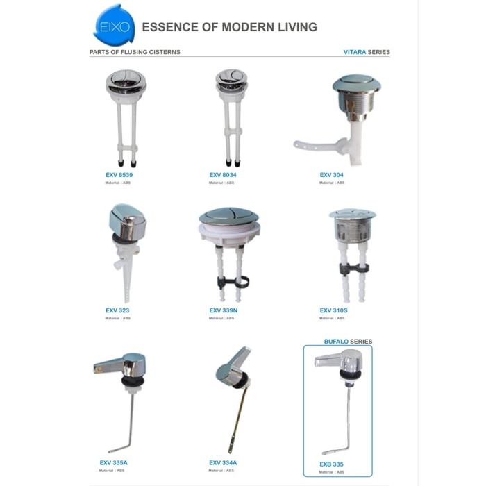 Jual For Sale Handle Alat Kloset Engkol Samping Universal Eixo Push ...