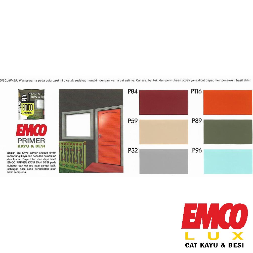 Jual Special - Emco Primer Kayu & Besi PKB - 1kg Cat Dasar Anti Karat Anti Rayap 1 KG ...