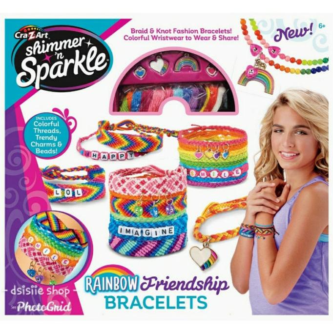 Jual Shimmer N Sparkle Over The Rainbow Friendship Bracelet Kit ...