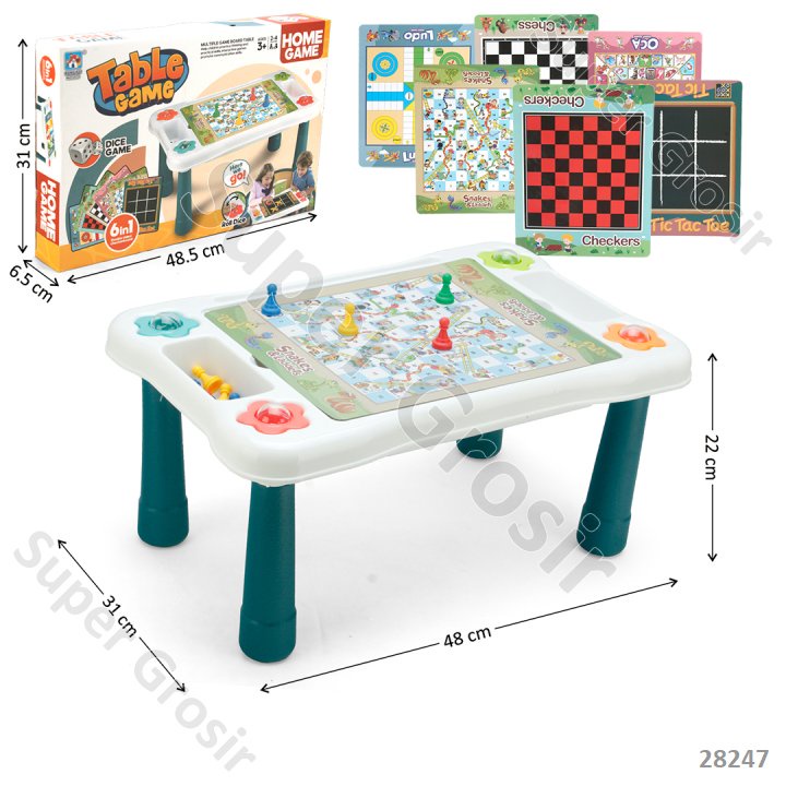 Jual Mainan Ludo/Ular Tangga/Chess/Catur/Tic Tac Toe/Oca/Game Toys Meja ...
