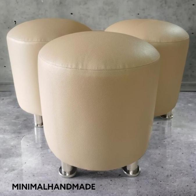 Jual ! ( Kursi ) Sofa Bulat Stool Puff Oscar - Kakimaliyoboro | Shopee ...