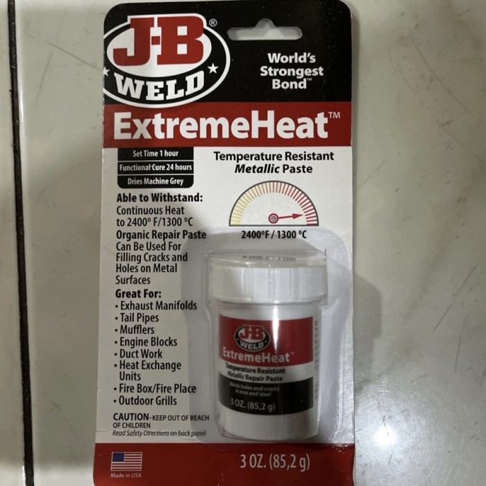 Jual JB WELD 37901 EXTREME HEAT HIGH TEMPERATURE RESISTENCE METALLIC ...