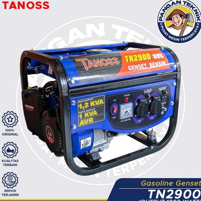 Jual Mesin Genset Bensin | Tanoss Tn 2900 Avr | Alat Pembangkit Listrik ...