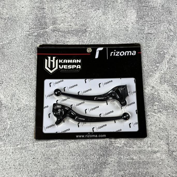 Jual Murah Brake lever Handle rem Rizoma black silver vespa Sprint ...