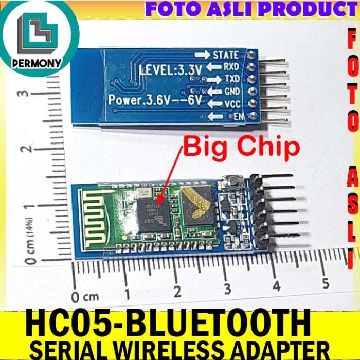 Jual HC-05 HC05 BLUETOOTH TRANSCEIVER MODULE FOR ARDUINO UNO MEGA ...