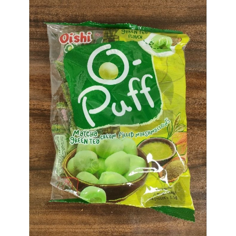 Jual Philippine - Oishi O-Puff Matcha Green Tea Cream Filled ...