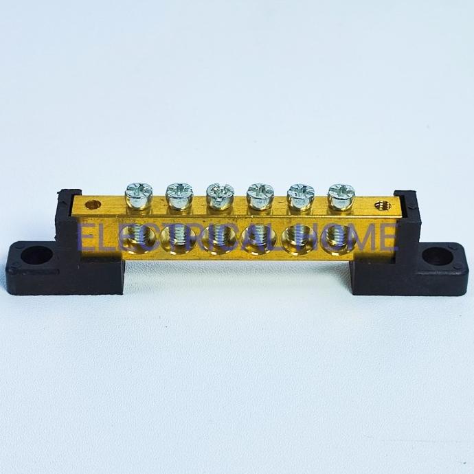 Jual Terminal Nol 6 Pole 8X12Mm Baut M5 Star | Shopee Indonesia