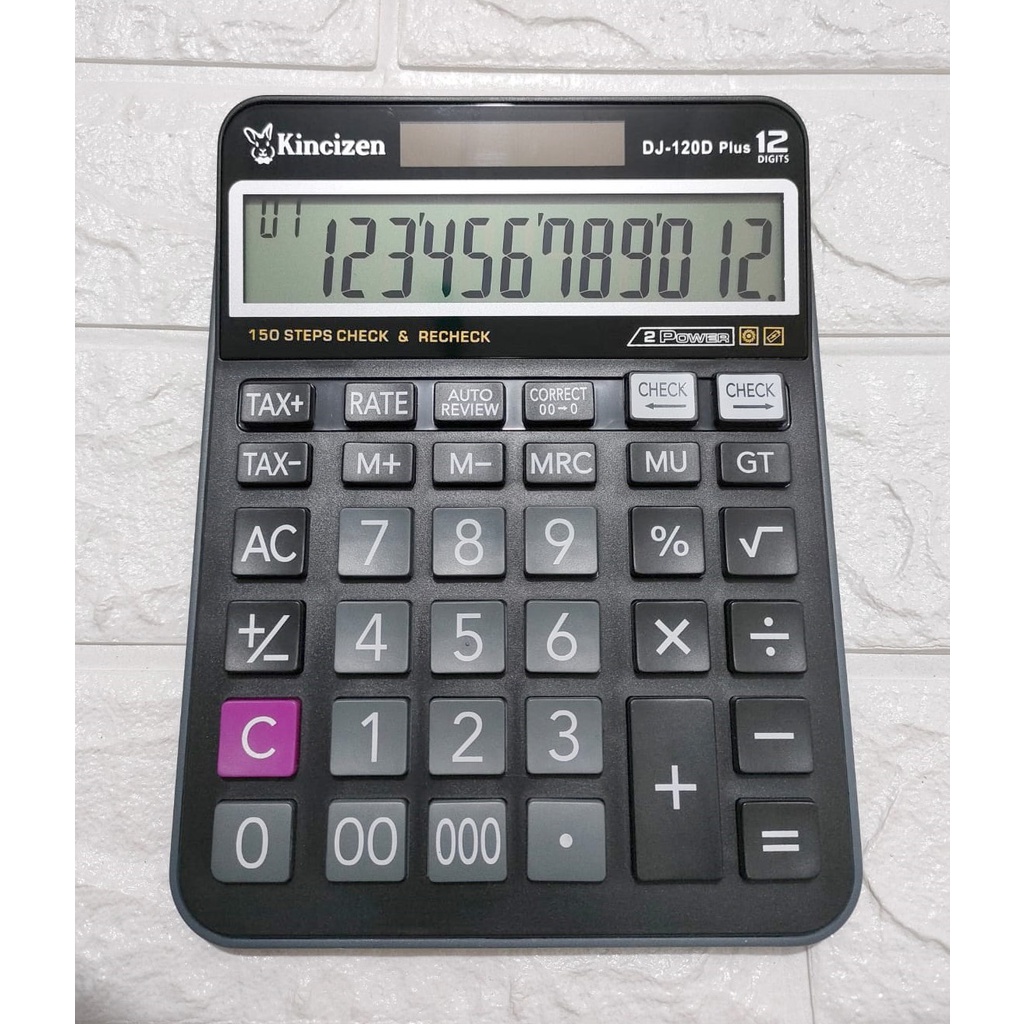 Jual Kalkulator KC DJ 120d - Kalkulator 12 Digit - Check and Correct ...