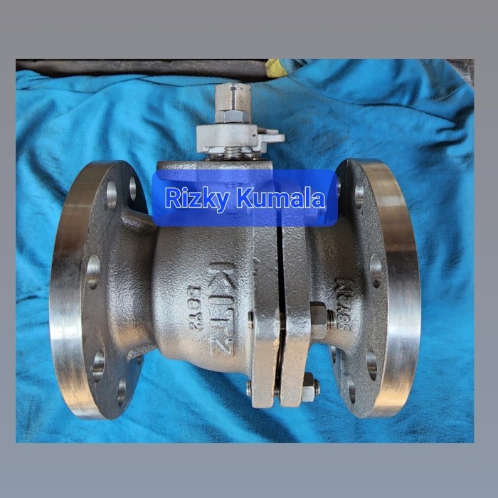 Jual Ball Valve KITZ Flange Jis 10K Stainless 304 - 3" Inch | Shopee Indonesia