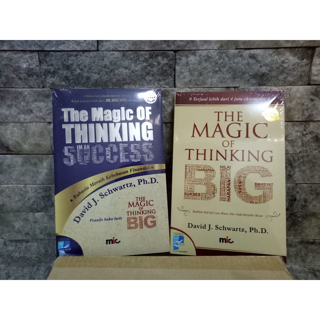 Jual Seri Buku Magic / Magic Of Thinking Big / Magic Of Thinking ...
