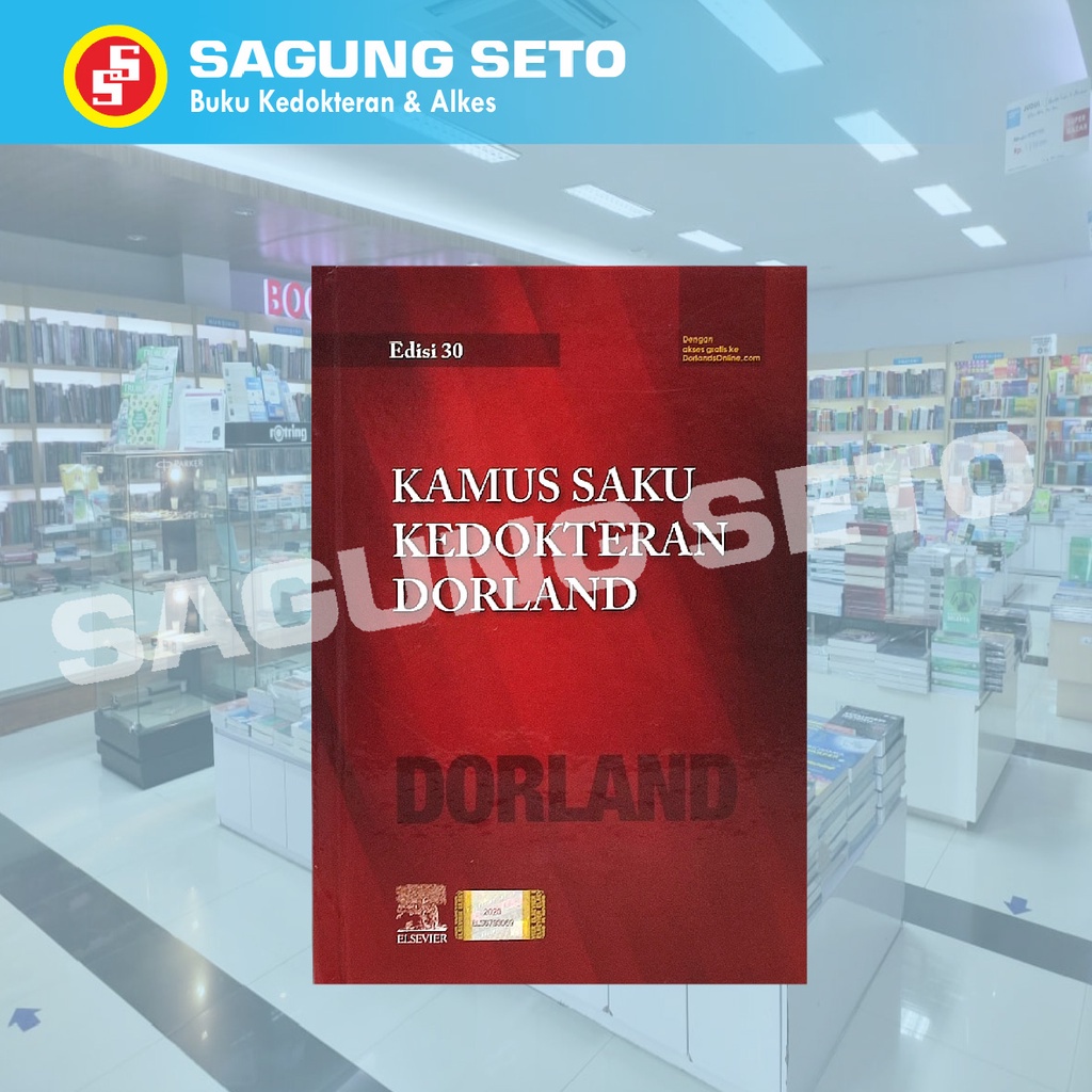 Jual Kamus Saku Kedokteran Dorland Edisi 30 | Shopee Indonesia