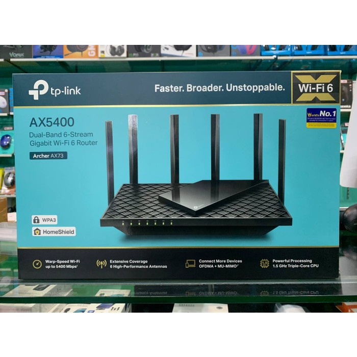Jual Tp-link Archer AX73 AX5400 Wifi 6 Wireless Router Tplink AX 73 AX 5400 | Shopee Indonesia
