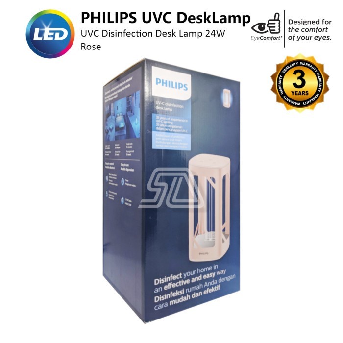 Jual Lampu Philips UVC Disinfection Desklamp 24W S Indo (Silver) | Shopee Indonesia