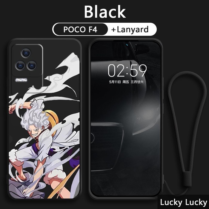 Jual Case Poco F4 ONE PIECE LUFFY GEAR 5 Softcase Silicone Casing Cover ...