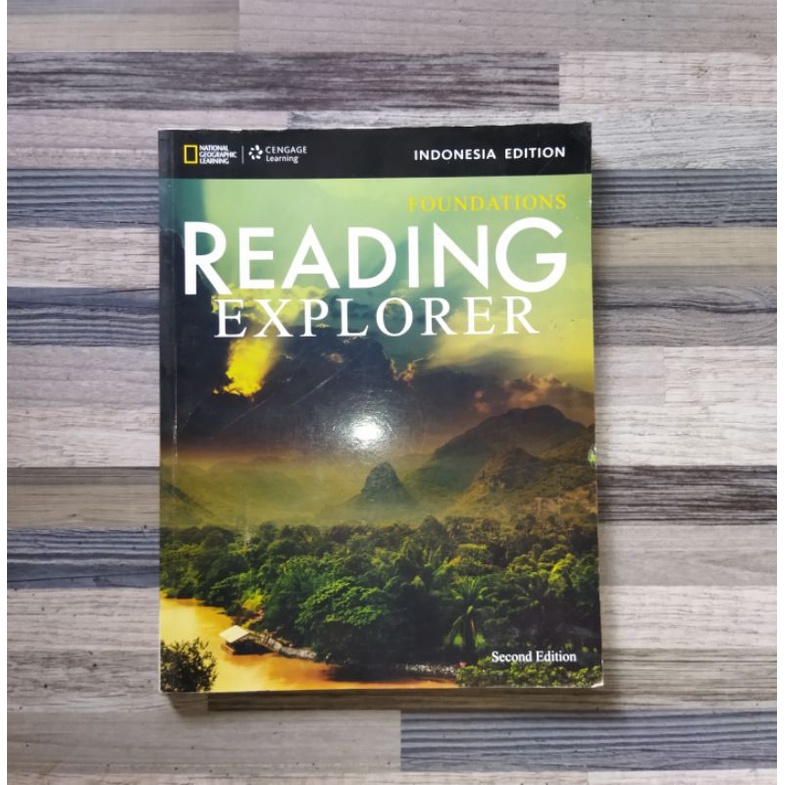 Jual NATIONAL GEOGRAPHIC READING EXPLORER FOUNDATIONS (ORIGINAL) | Shopee Indonesia