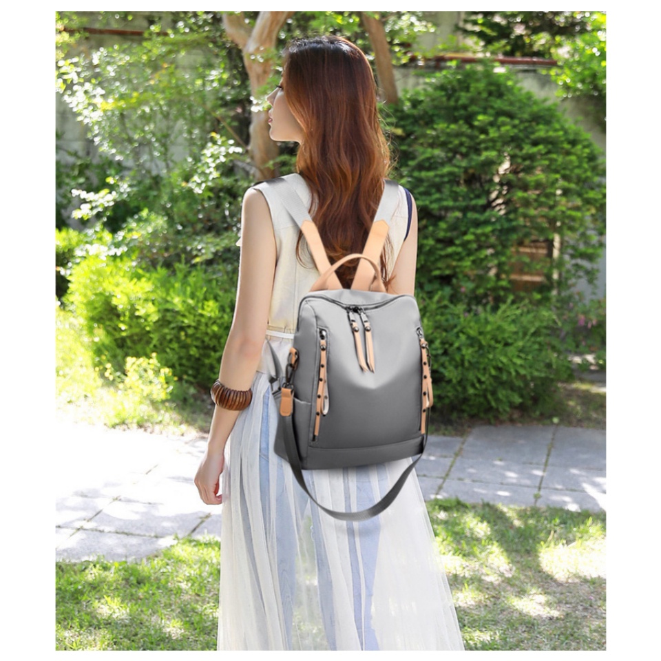 Jual TAS RANSEL WANITA TA925G2 ANTI AIR GREY BACKPACK KEKINIAN CEWEK ...