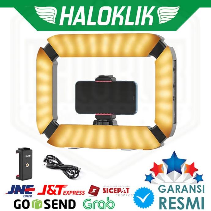 Jual Ulanzi U 200 U200 Phone Vlog Rig With Light Black | Shopee Indonesia