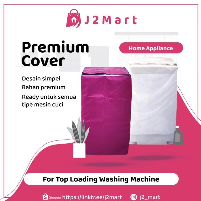 Jual COVER MESIN CUCI SATU TABUNG BUKAAN ATAS / TOP LOADING | Shopee ...
