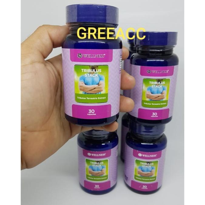 Jual Wellness Tribulus Stack 30 Kapsul Terrestris Extract Bpom Original ...