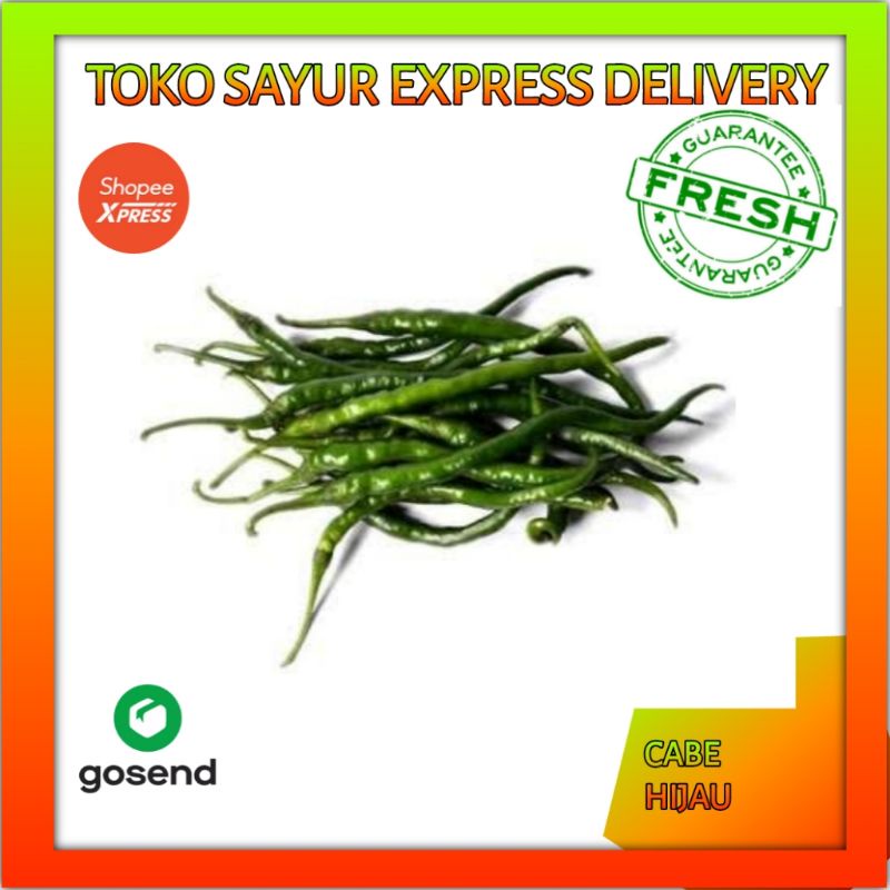 Jual Cabe hijau ijo - sayur express delivery palembang | Shopee Indonesia