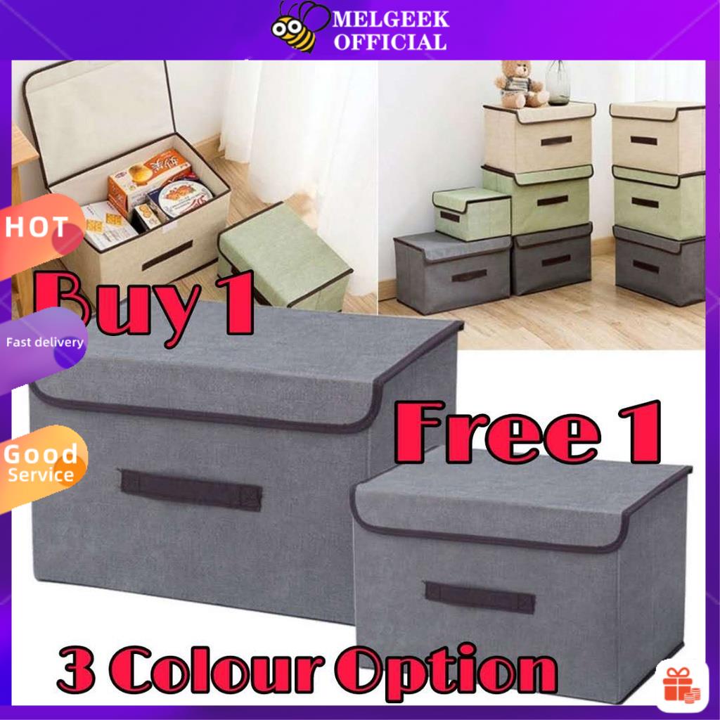 Jual 【HotSale】 Free gift storage box kotak Organizer Penyimpanan Baju ...