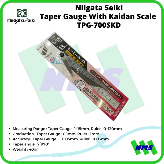 Jual Taper Gauge Set Tpg-700S / Skd Niigata Seiki Kode Lc104 | Shopee ...