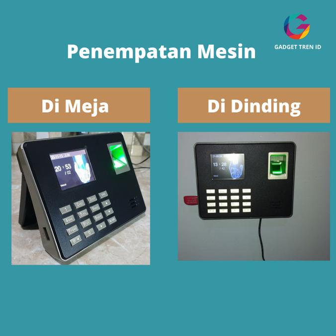 Jual Mesin Absen Sidik Jari Gti 800 Mesin Absensi Pin Standalone Mesin ...
