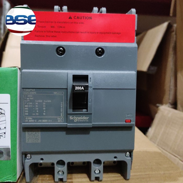 Jual Mccb Schneider Ezc250N Ezc250N3200 200A 3P Schneider | Shopee Indonesia