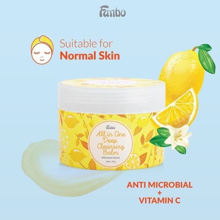 Jual Fanbo All In One Deep Cleansing Blam With Lemon Extract 30 Gr ...